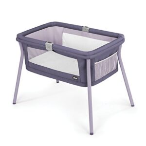 chicco lullago portable bassinet, iris