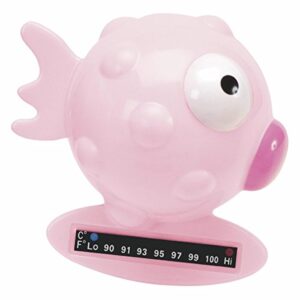 chicco bath temperature indicator fish ball pink color