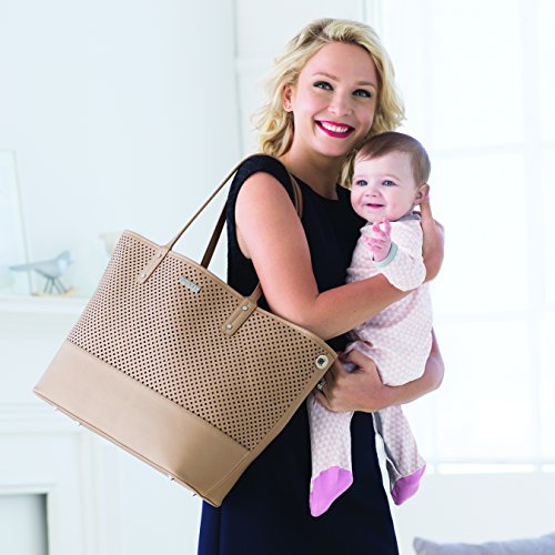 Skip Hop Duet 2-in-1 Diaper Tote, Taupe