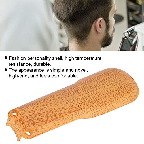 Hair Clipper Replacement Cover Housing Protective Shell for Cordless 8148 Accessory (Electroplate wood grain)