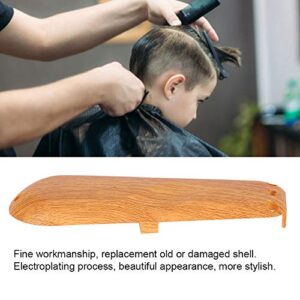 Hair Clipper Replacement Cover Housing Protective Shell for Cordless 8148 Accessory (Electroplate wood grain)