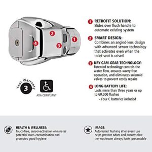 Rubbermaid Commercial AutoFlush Toilet System, Automatic Sensor Flush System, Easy Installation