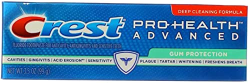 Crest Pro-Health Advanced Fluoride Toothpaste Gum Protection - 3.5 oz, Pack of 6