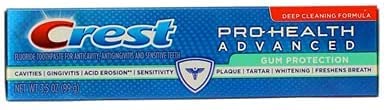 Crest Pro-Health Advanced Fluoride Toothpaste Gum Protection - 3.5 oz, Pack of 6