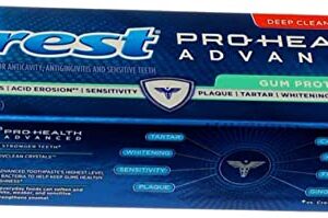 Crest Pro-Health Advanced Fluoride Toothpaste Gum Protection - 3.5 oz, Pack of 6