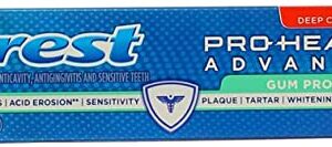 Crest Pro-Health Advanced Fluoride Toothpaste Gum Protection - 3.5 oz, Pack of 6