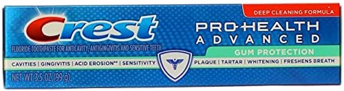 Crest Pro-Health Advanced Fluoride Toothpaste Gum Protection - 3.5 oz, Pack of 6