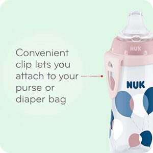 NUK Active Sippy Cup, 10 oz, 2 Pack, 12+ Months, Timeless Collection, Amazon Exclusive