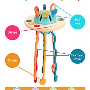 Baby Toys for 6-12-18 Month,12 Pcs Pull String Learning Ropes with Bubble Fidget Toys and Sliding Balls,Baby Boys Girl Birthday Gifts Montessori Toys for 1 2 Year Old