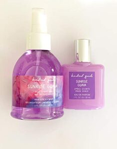 kindred goods sunrise guava 1 oz perfume & 5 fl oz body mist set old navy limited edition