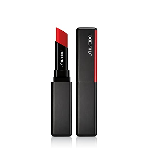 Shiseido VisionAiry Gel Lipstick, Ginza Red 222 - Long-Lasting, Full Coverage Formula - Triple Gel Technology for High-Impact, Weightless Color