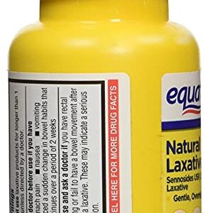 Equate Natural Vegetable Laxative, Sennosides 8.6 mg Tablets, 100-Count Bottle by Equate