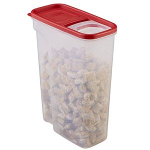 Rubbermaid Flip Top Cereal Keeper, Modular Food Storage Container, 3 Pack, (2) 22-Cup (1) 18-Cup