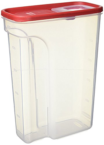 Rubbermaid Flip Top Cereal Keeper, Modular Food Storage Container, 3 Pack, (2) 22-Cup (1) 18-Cup