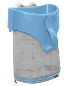 skip hop-bath toy-storage, moby scoop & splash, blue (discontinued by manufacturer)