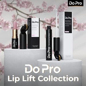 DoPro Lip Lift Stick Boost-In - Lip Plumper Stick with Anti-Aging Stimulating Roller, Plumping Lip Stick with Hyaluronic Acid, Collagen, Vitamin C & E - Volumizing & Hydrating Lip Plumping Serum - 5ml (Lip lift lipstick)