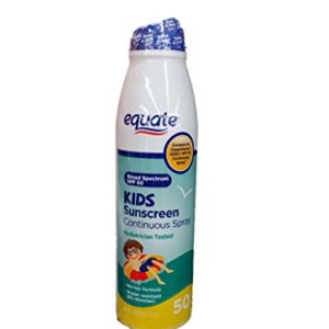 Equate Kids Sunscreen SPF 50 Continuous Spray