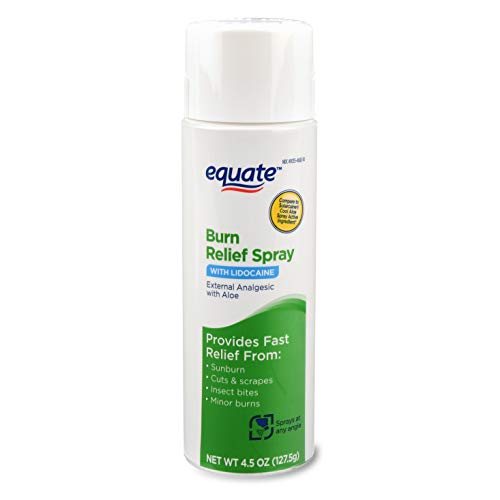 Equate Burn Relief Spray, 4.5 oz