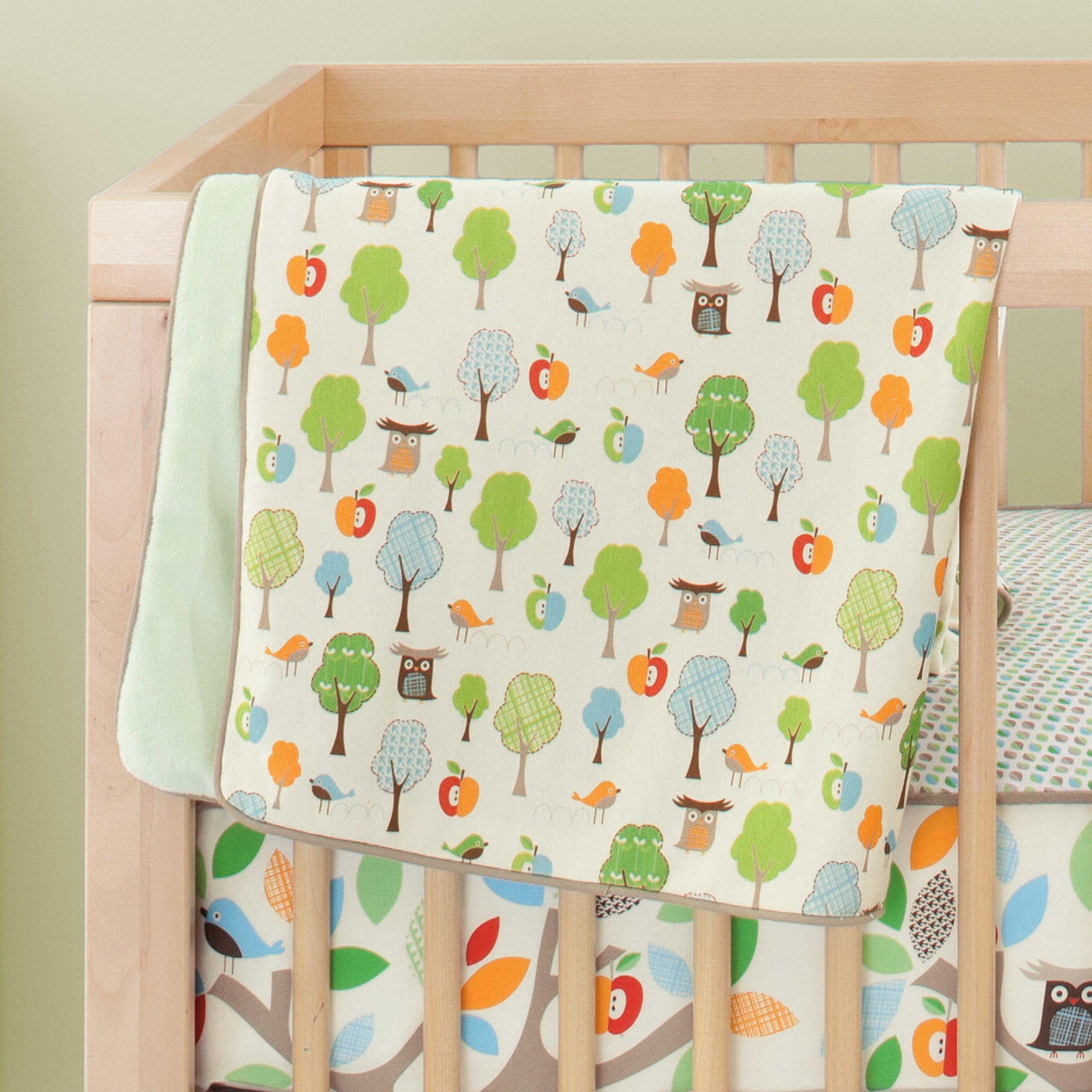 Skip Hop Baby Treetop Friends Nursery Blanket, Multi