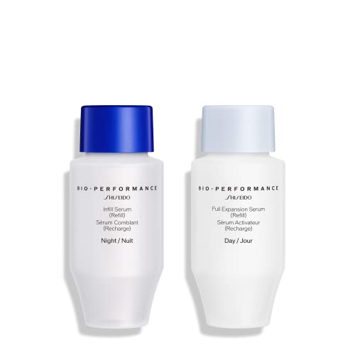 Shiseido Bio-Performance Skin Filler Serums Refill - Two-Step Serums System - Night & Day Formulas for Plump, Firm Skin