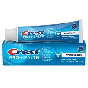 crest pro-health whitening gel toothpaste (4.3oz)