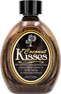 ed hardy coconut kisses golden tanning lotion, 13.5 oz