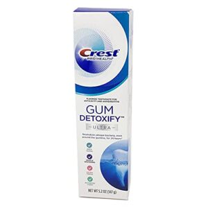 Crest Pro Health Ultra Gum Detoxify Toothpaste (4-Pack, 5.2 oz each)