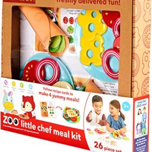 Skip Hop Play Food Set, Zoo Little Chef Meal Kit