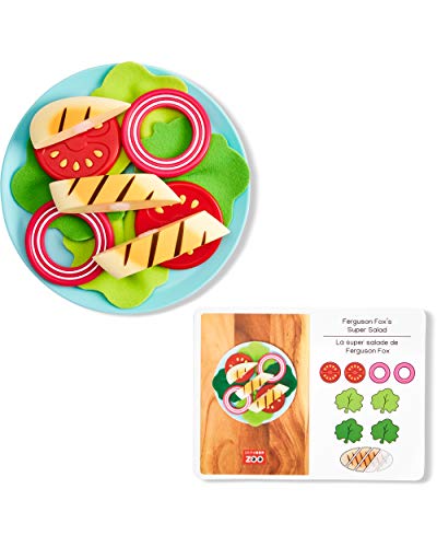 Skip Hop Play Food Set, Zoo Little Chef Meal Kit