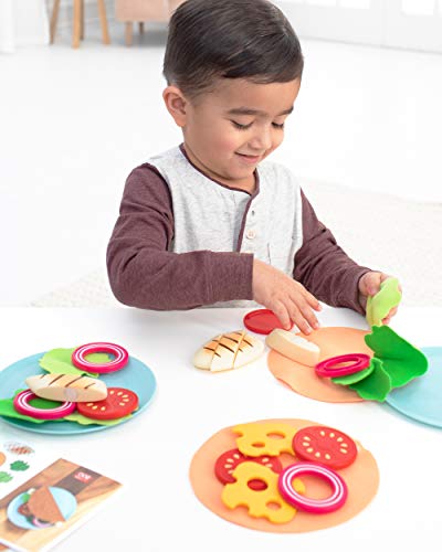 Skip Hop Play Food Set, Zoo Little Chef Meal Kit