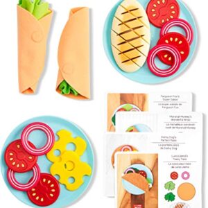 Skip Hop Play Food Set, Zoo Little Chef Meal Kit