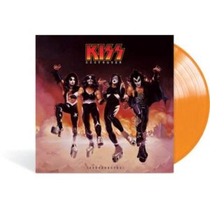 kiss – destroyer resurrected (orange colored) vinyl record