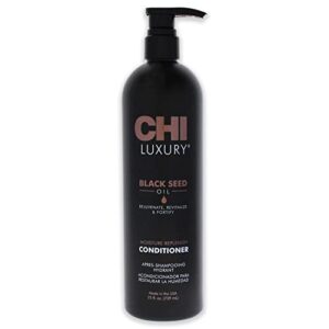 chi luxury black seed oil moisture replenish conditioner, 25 fl oz