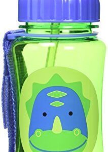 Skip Hop Toddler Sippy Cup with Straw, Zoo Straw Bottle, Dinosaur