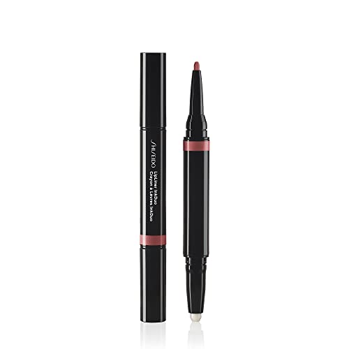 Shiseido LipLiner InkDuo (Prime + Line), Mauve 03 - Primes & Shades Lips for Long-Lasting, 8-Hour Wear - Minimizes the Look of Fine Lines & Unevenness - Non-Drying Formula