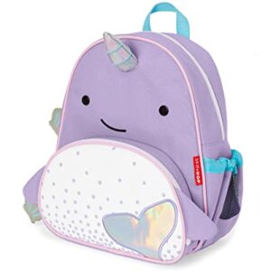 Skip Hop Toddler Backpack, Zoo Preschool Ages 3-4, Narwhal