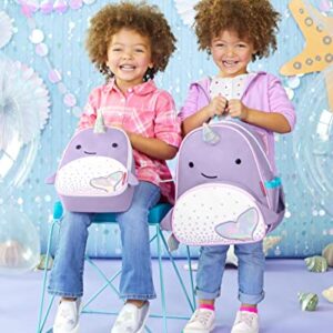 Skip Hop Toddler Backpack, Zoo Preschool Ages 3-4, Narwhal