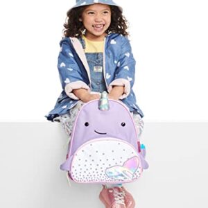 Skip Hop Toddler Backpack, Zoo Preschool Ages 3-4, Narwhal