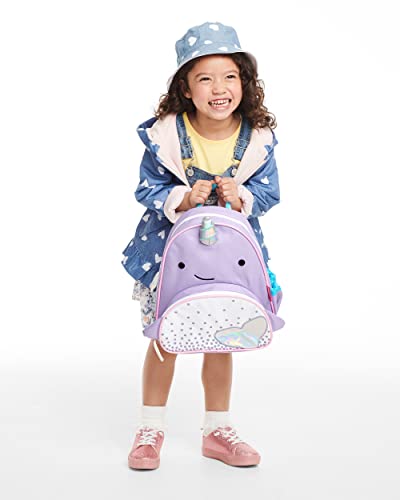 Skip Hop Toddler Backpack, Zoo Preschool Ages 3-4, Narwhal