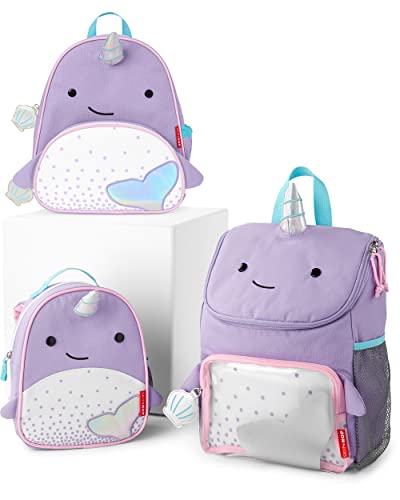 Skip Hop Toddler Backpack, Zoo Preschool Ages 3-4, Narwhal