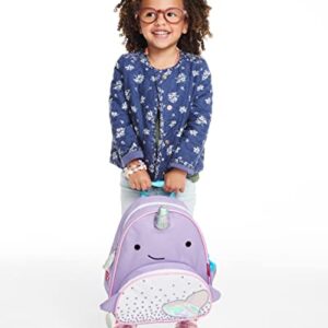 Skip Hop Toddler Backpack, Zoo Preschool Ages 3-4, Narwhal