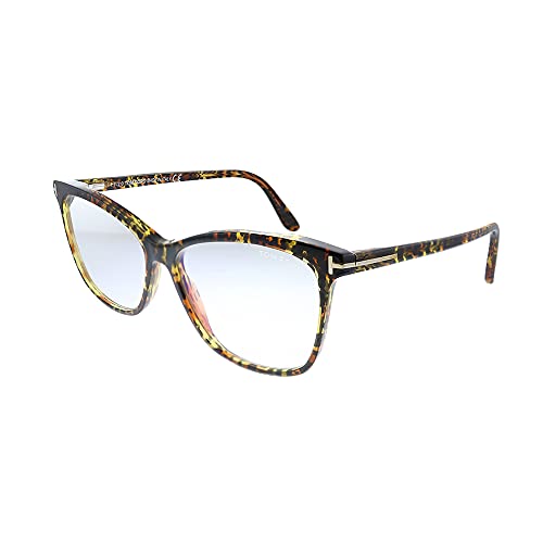 Tom Ford FT5690-B BLUE BLOCK Beige Havana 55/14/140 women Eyewear Frame