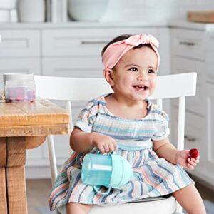 Skip Hop Stackable Snack Container & Sippy Cup, Grey Teal