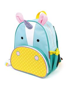 skip hop toddler backpack, zoo preschool ages 3-4, unicorn