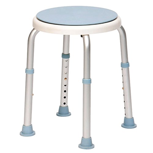 Drive DeVilbiss Healthcare Rotating Rounded Bath/Shower Stool with Swivel Seat