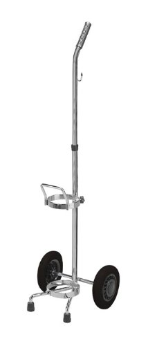 Drive DeVilbiss Healthcare 13002SV-6 Oxygen Cart, Height 38.5" - 43.25" (Pack of 6)