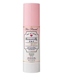 too faced hangover rx 3 in 1 replenishing primer & setting spray 4 oz