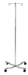 drive devilbiss healthcare 13033 iv pole economy, 2 hook