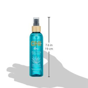 CHI Aloe Vera Curl Reactivating Spray, 95% Natural, Sulfate, Paraben and Gluten Free, 6 Fl Oz