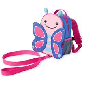 Skip Hop Toddler Backpack Leash, Zoo, Butterfly